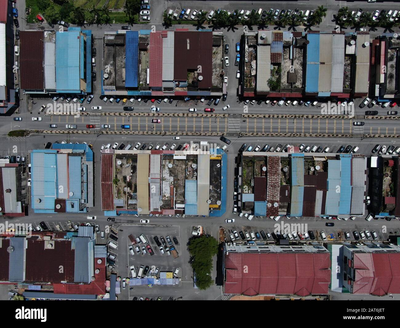 Kuching, Sarawak / Malaysia - October 27 2019: The Bau Town, landmarks ...