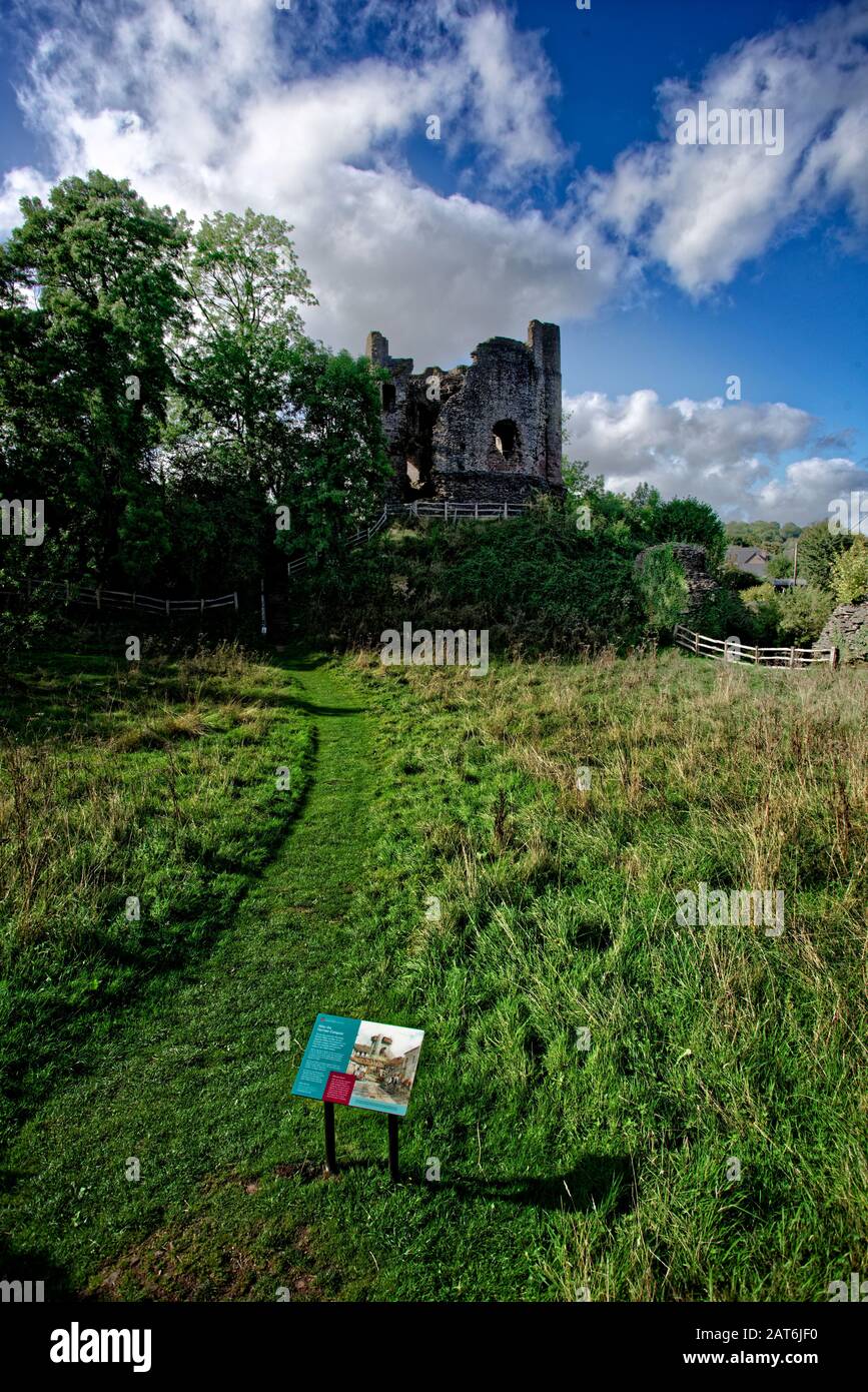 Longtown Castle, in Herefordshire, was fortified after the Norman ...