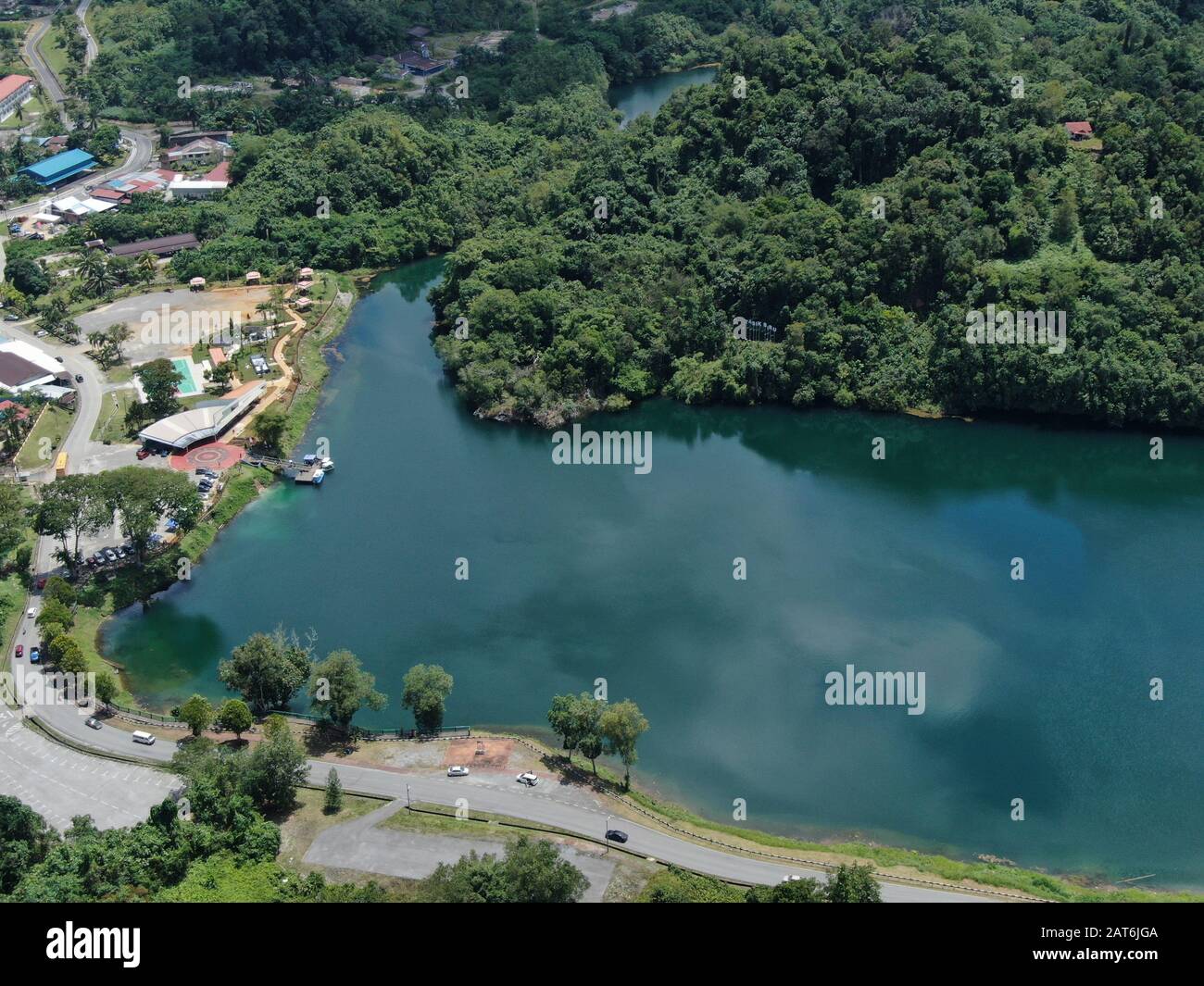 Kuching, Sarawak / Malaysia - October 27 2019: The Bau Town, landmarks ...