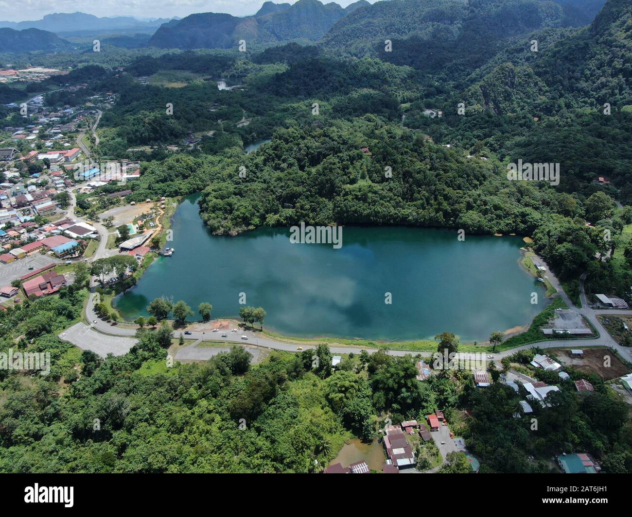 Kuching, Sarawak / Malaysia - October 27 2019: The Bau Town, landmarks ...