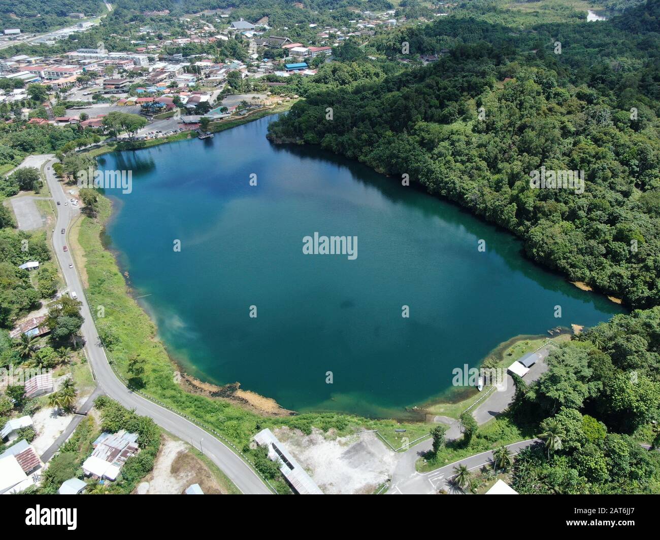 Kuching, Sarawak / Malaysia - October 27 2019: The Bau Town, landmarks ...