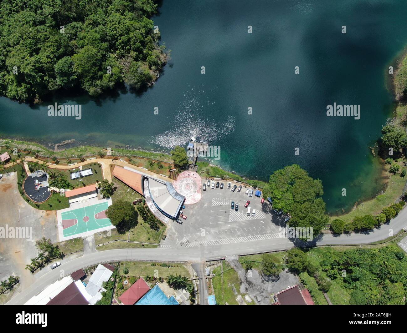 Kuching, Sarawak / Malaysia - October 27 2019: The Bau Town, landmarks ...