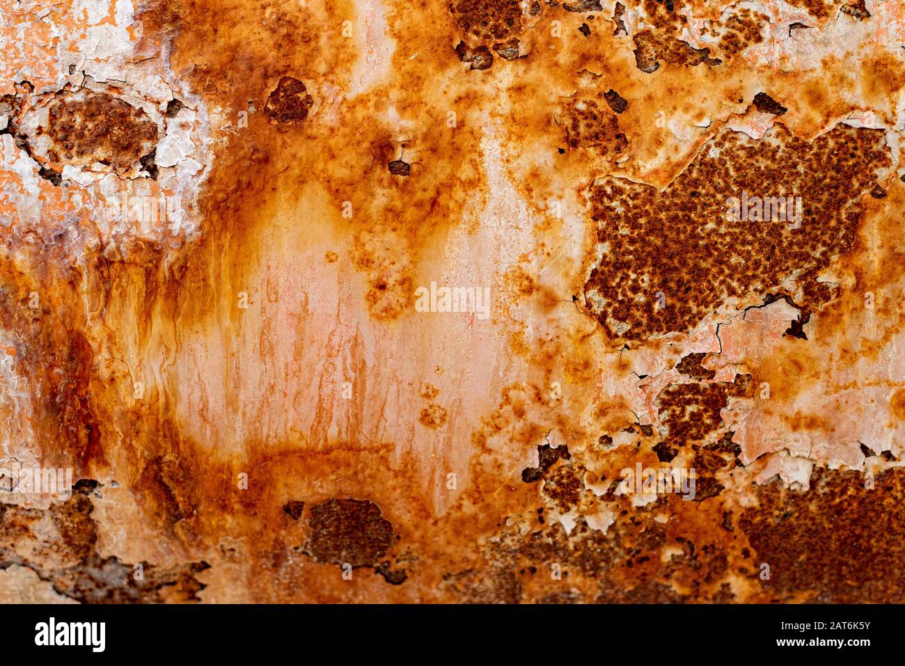 Close up look at the abstract and rustic texture seen on the surface of ...