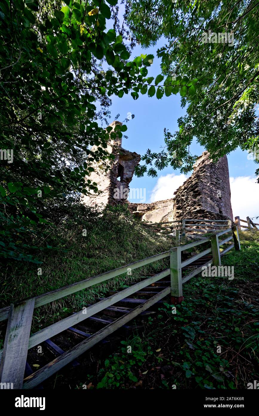 Longtown Castle, in Herefordshire, was fortified after the Norman ...