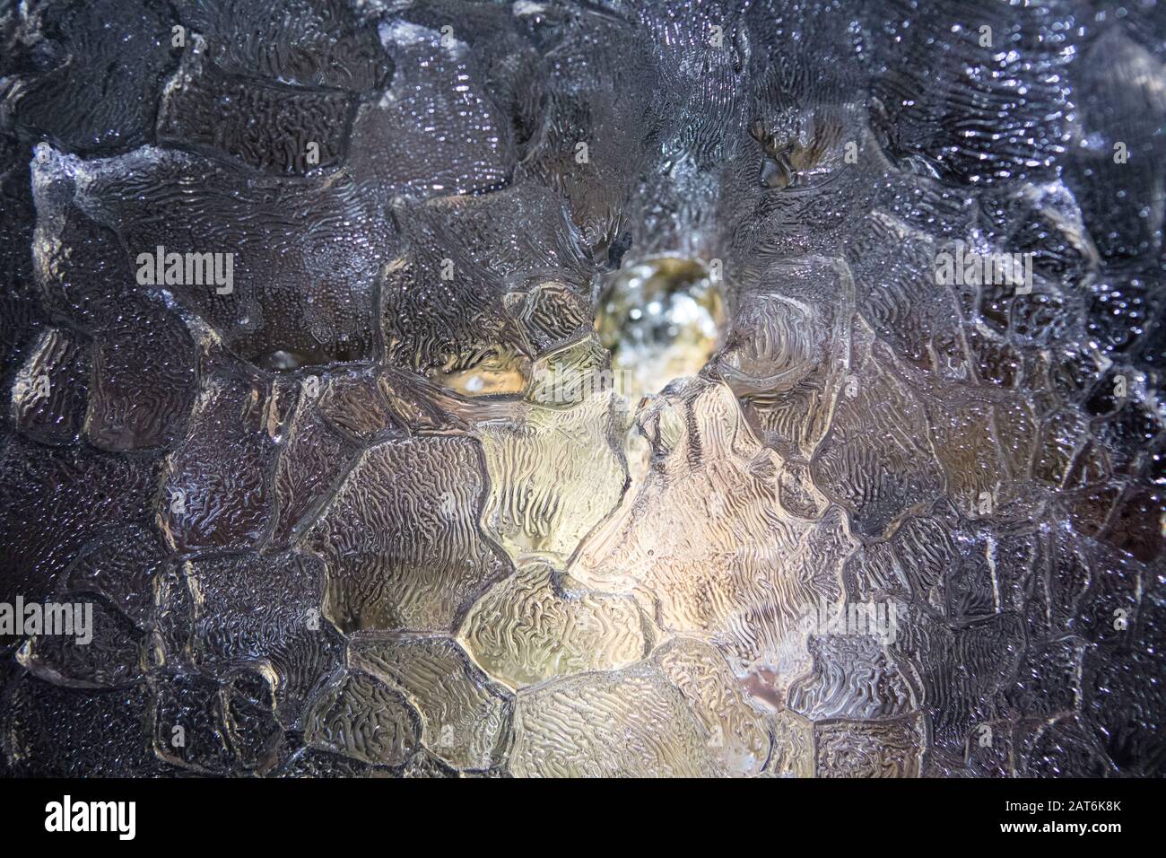 Lofthellir Ice Cave, Lake Myvatn, Iceland Stock Photo - Alamy