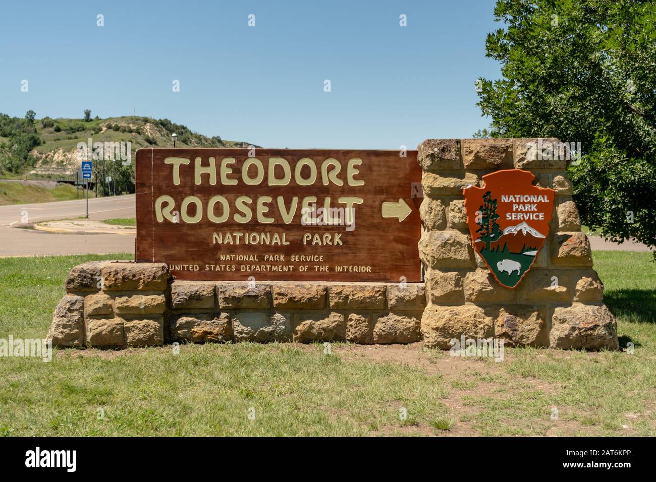 Theodore Roosevelt National Park Sign