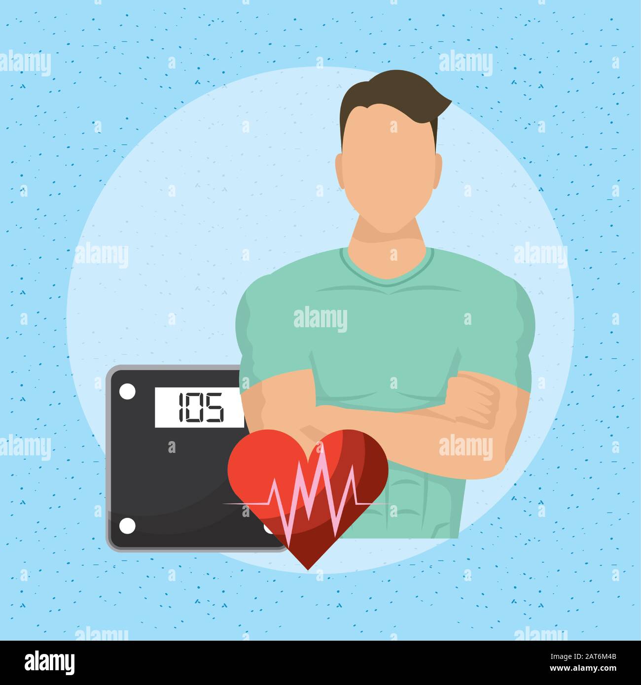 Heart cardio scale icon hi-res stock photography and images - Alamy