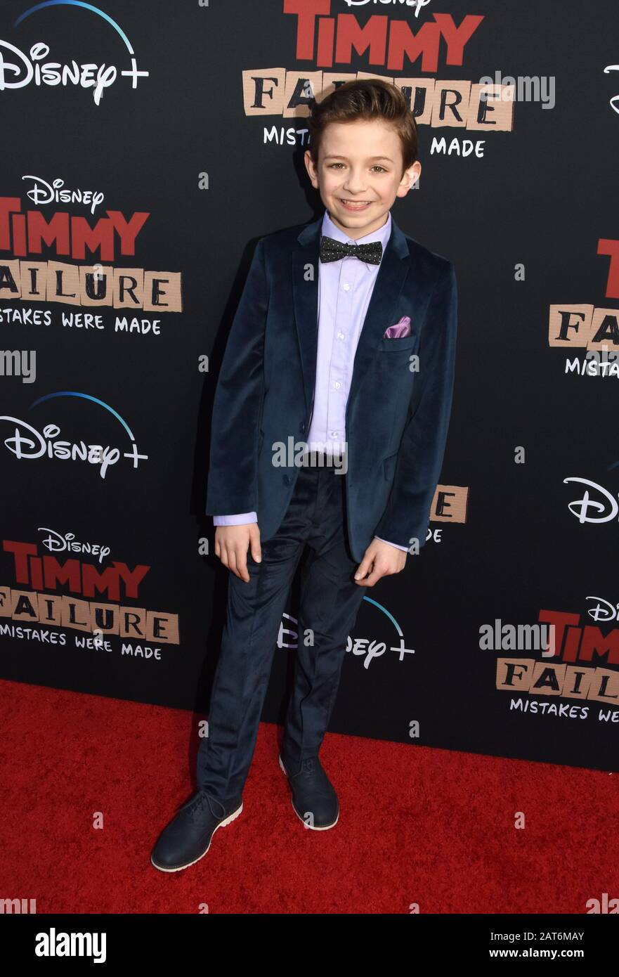 Los Angeles, California, USA 30th January 2020 Actor Winslow Fegley ...