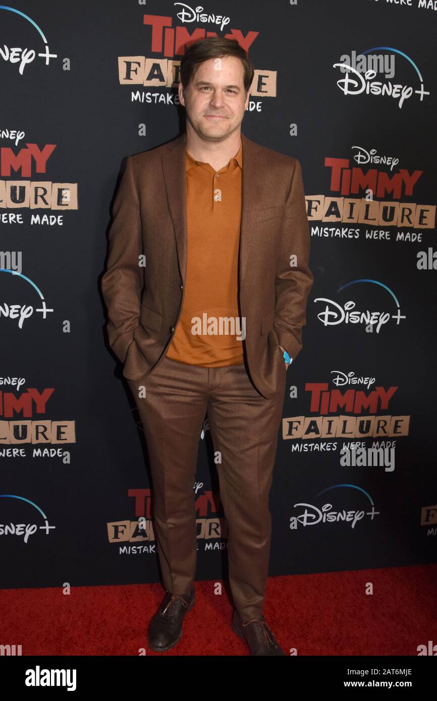 Los Angeles, California, USA 30th January 2020 Actor Kyle Bornheimer ...