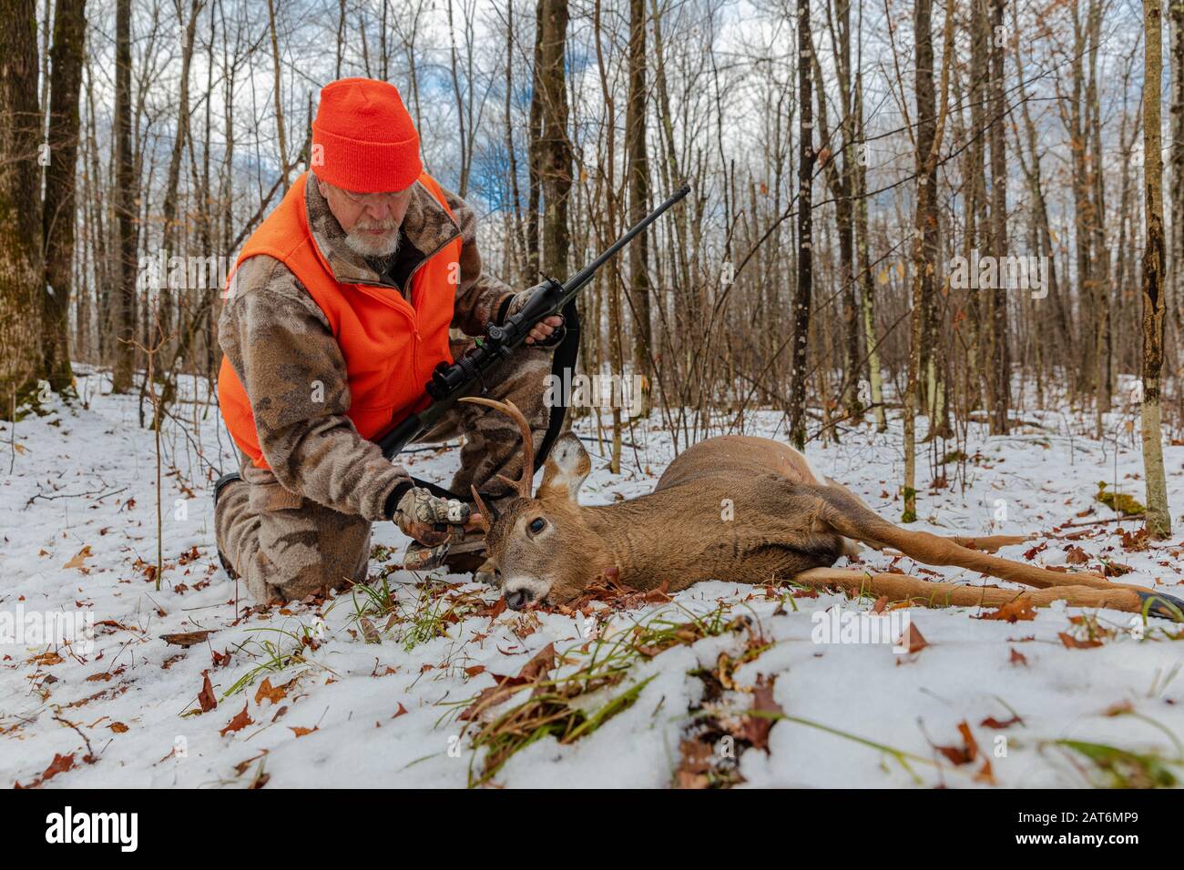 Wisconsin Deer Hunting Logo
