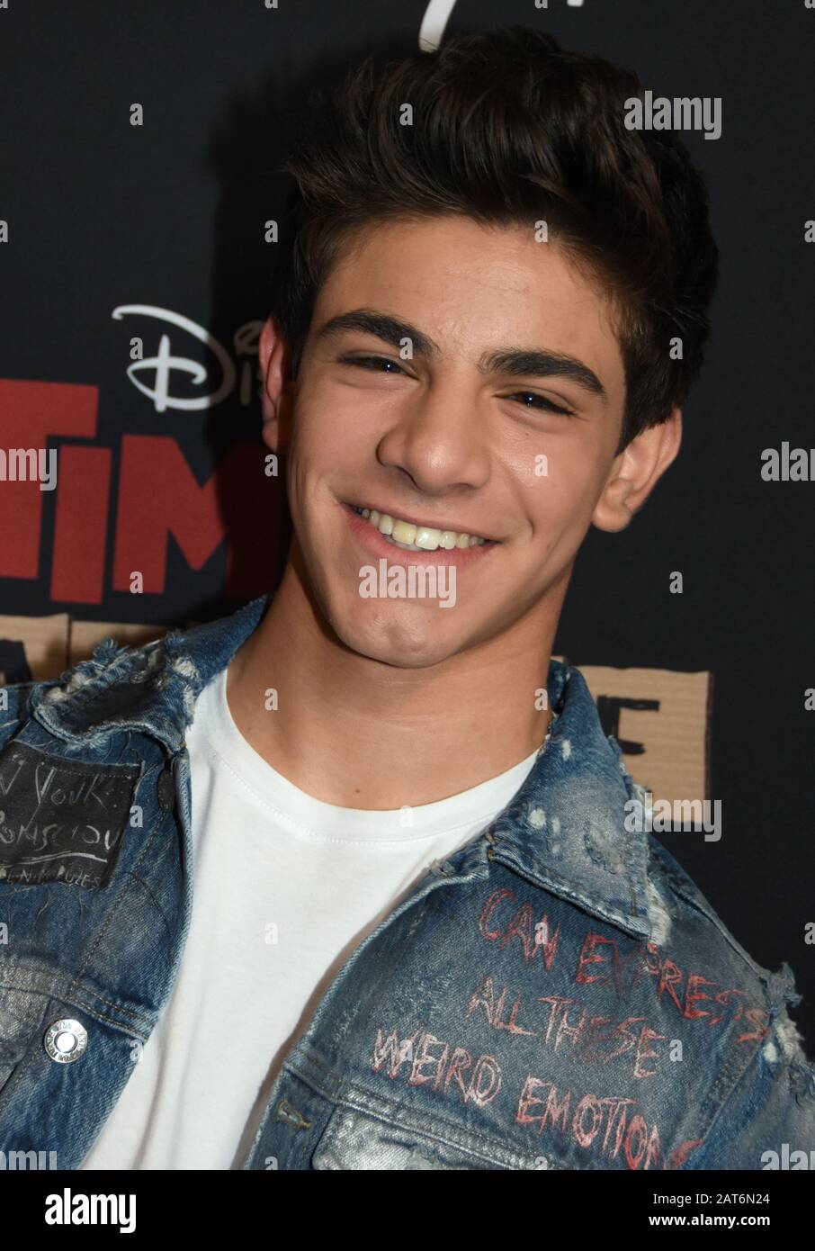 Los Angeles, California, USA 30th January 2020 Actor Brandon Rossel ...