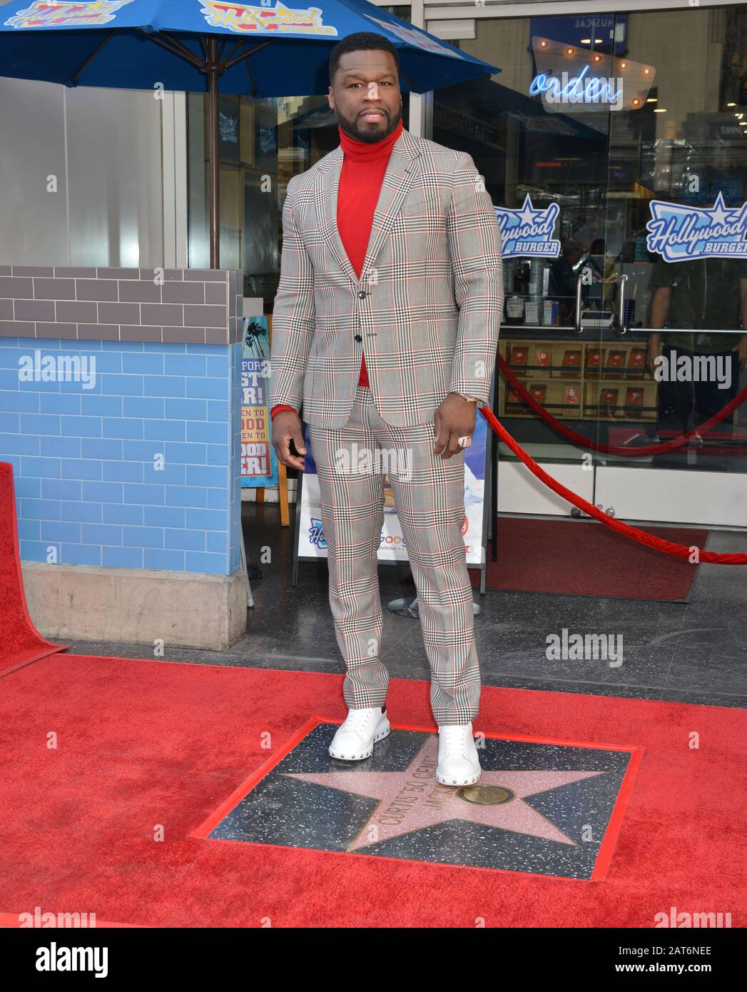 Los Angeles, USA. 30th Jan, 2020. Curtis 50 cents Jackson- star -027 50 ...