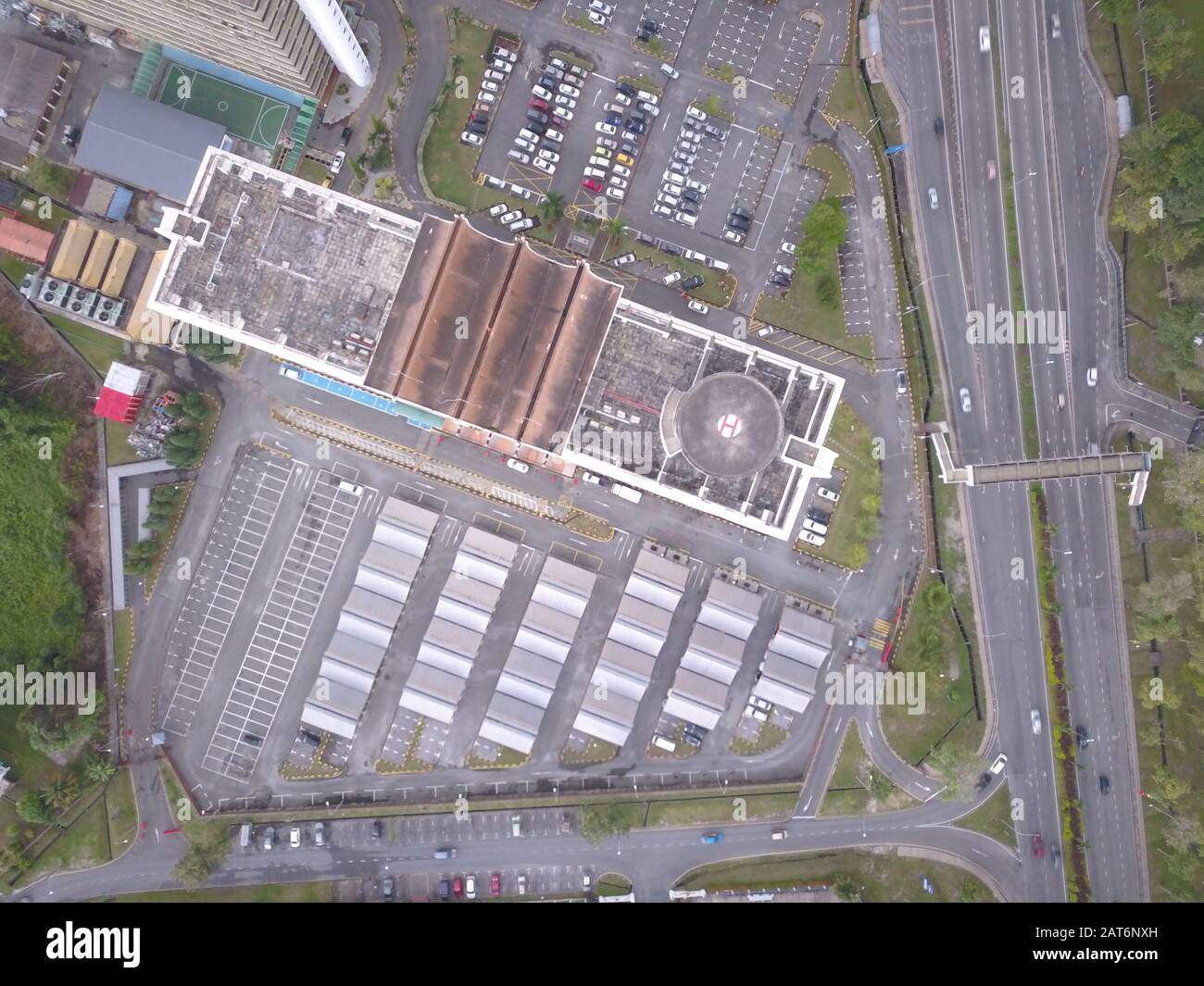 Kuching, Sarawak / Malaysia - October 20 2019: The buildings and ...