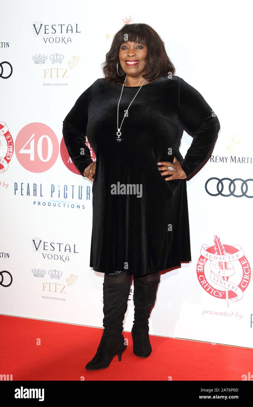 London, UK. 30th Jan, 2020. Ruby Turner attends the 40th Annual London ...