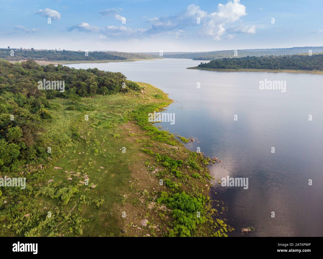 Aerial shot scenic river against hi-res stock photography and images ...