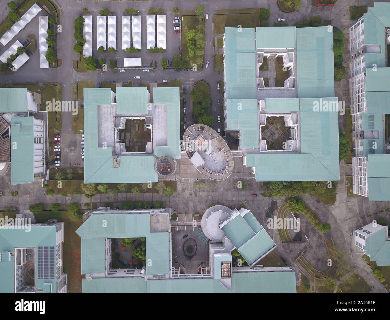 Kuching, Sarawak / Malaysia - October 16 2019: The buildings and ...