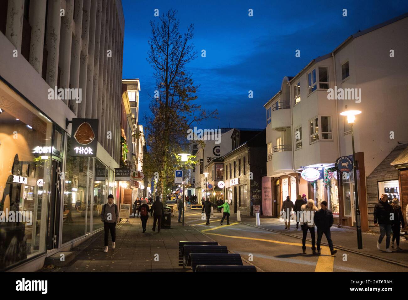 Iceland night life hi-res stock photography and images - Alamy