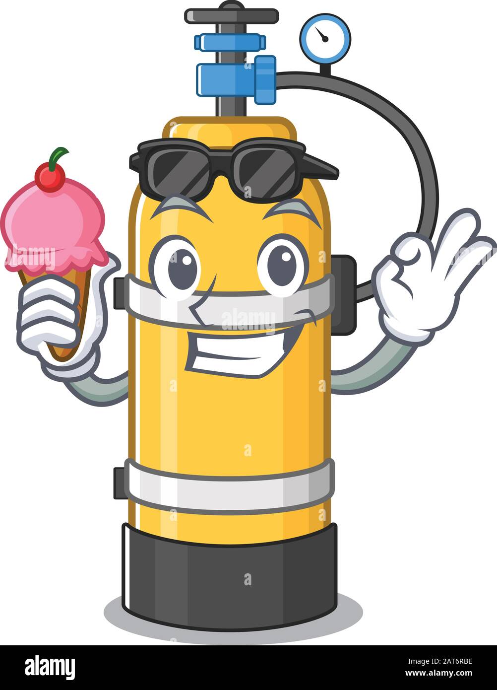 Cylinder mascot hi-res stock photography and images - Alamy