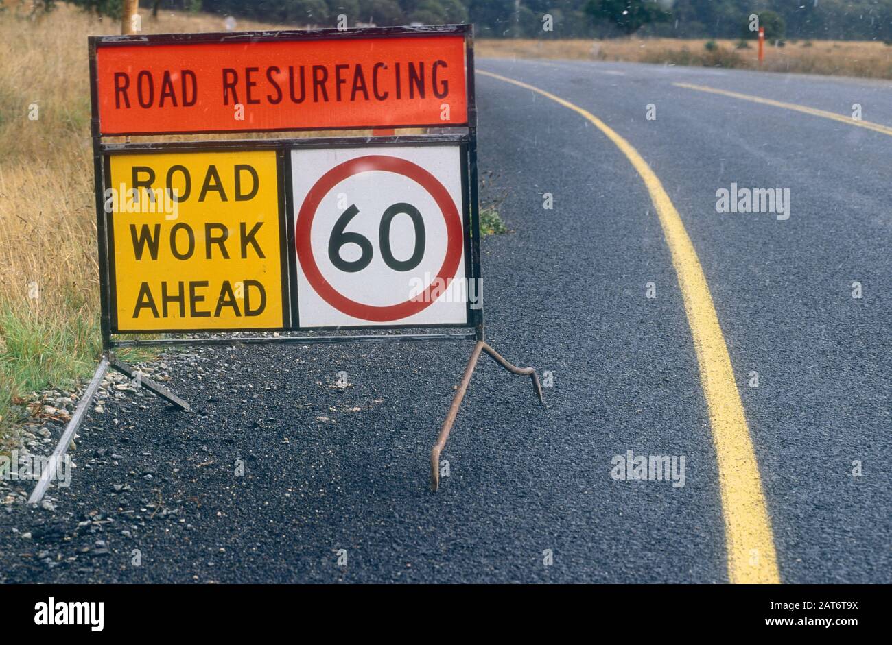 Australian road sign hi-res stock photography and images - Alamy