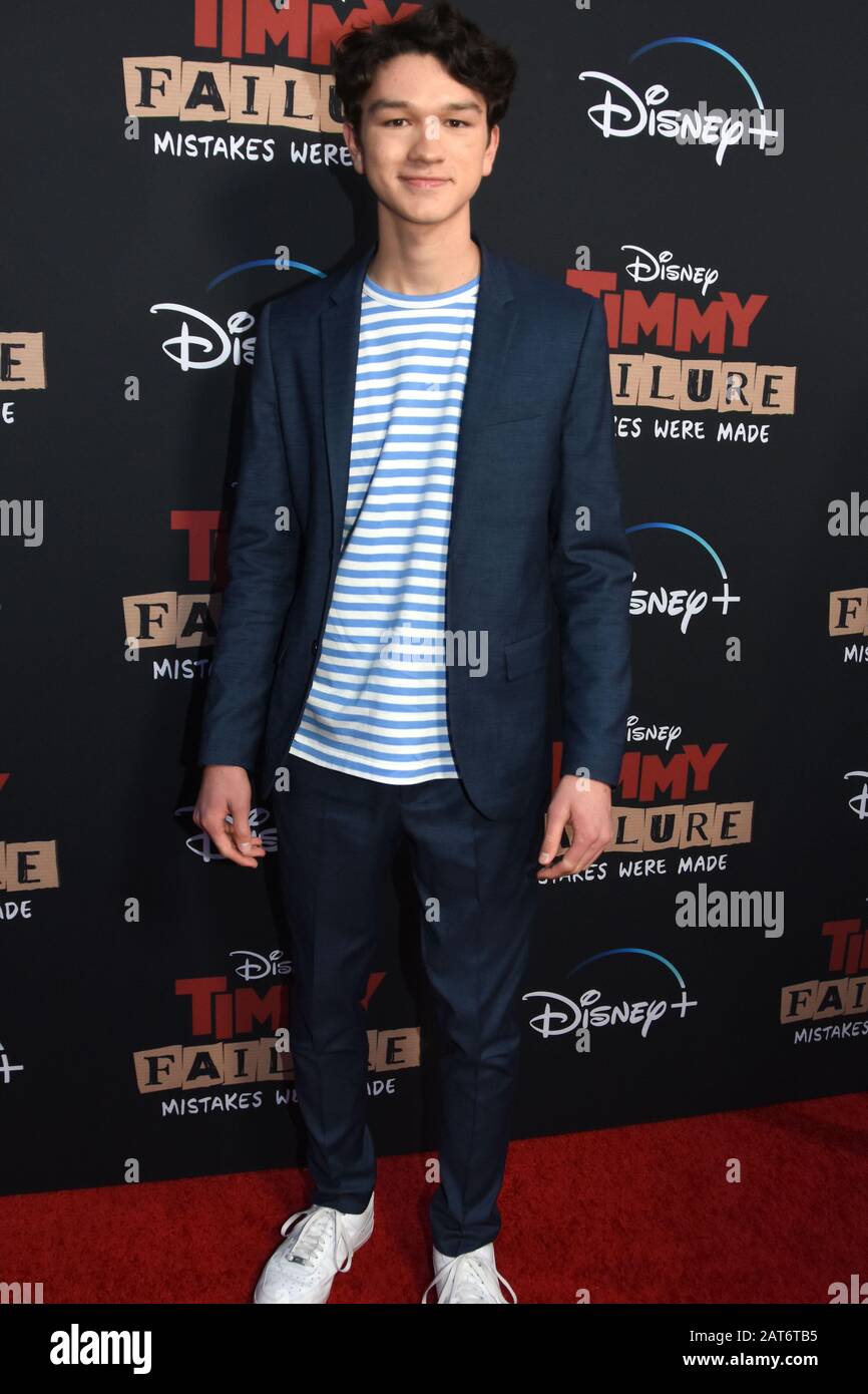 Los Angeles, California, USA 30th January 2020 Actor Charlie Bushnell ...