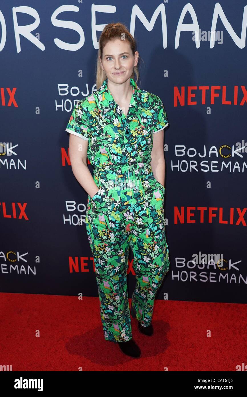 Hollywood, Ca. 30th Jan, 2020. Lisa Hanawalt at Netflix's Bojack ...