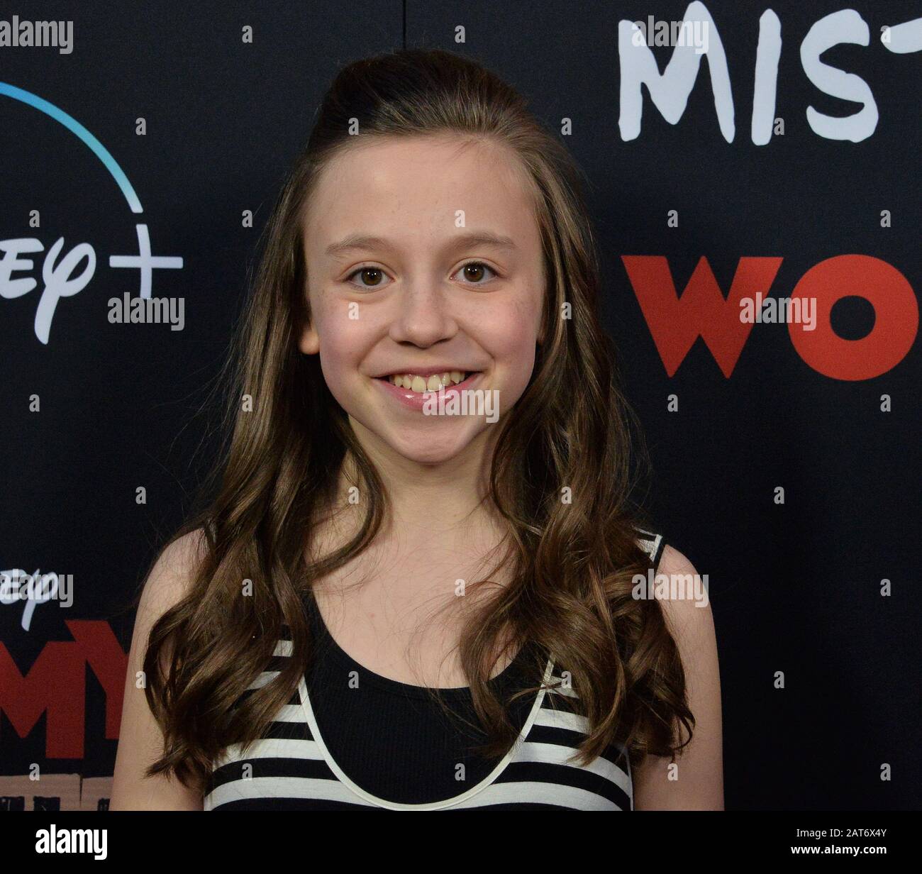 Los Angeles, United States. 31st Jan, 2020. Cast member Ruby Matenko ...