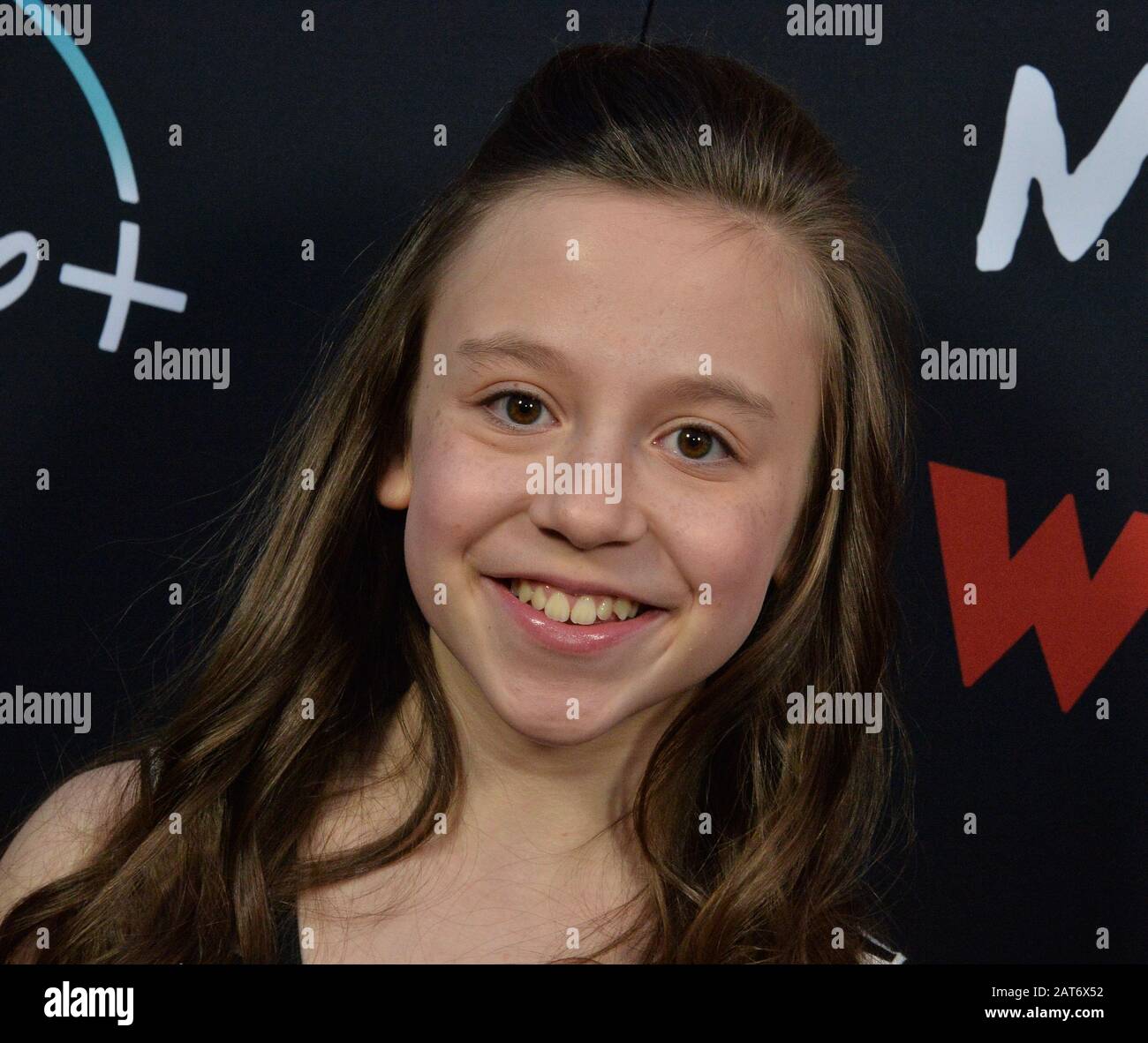 Los Angeles, United States. 31st Jan, 2020. Cast member Ruby Matenko ...