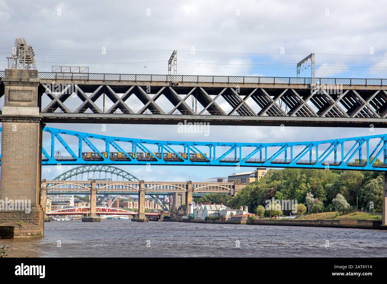 Bridges over the River Tyne Stock Photo - Alamy