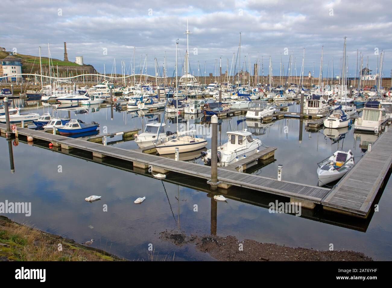 Whitehaven harbour marina cumbria hi-res stock photography and images ...