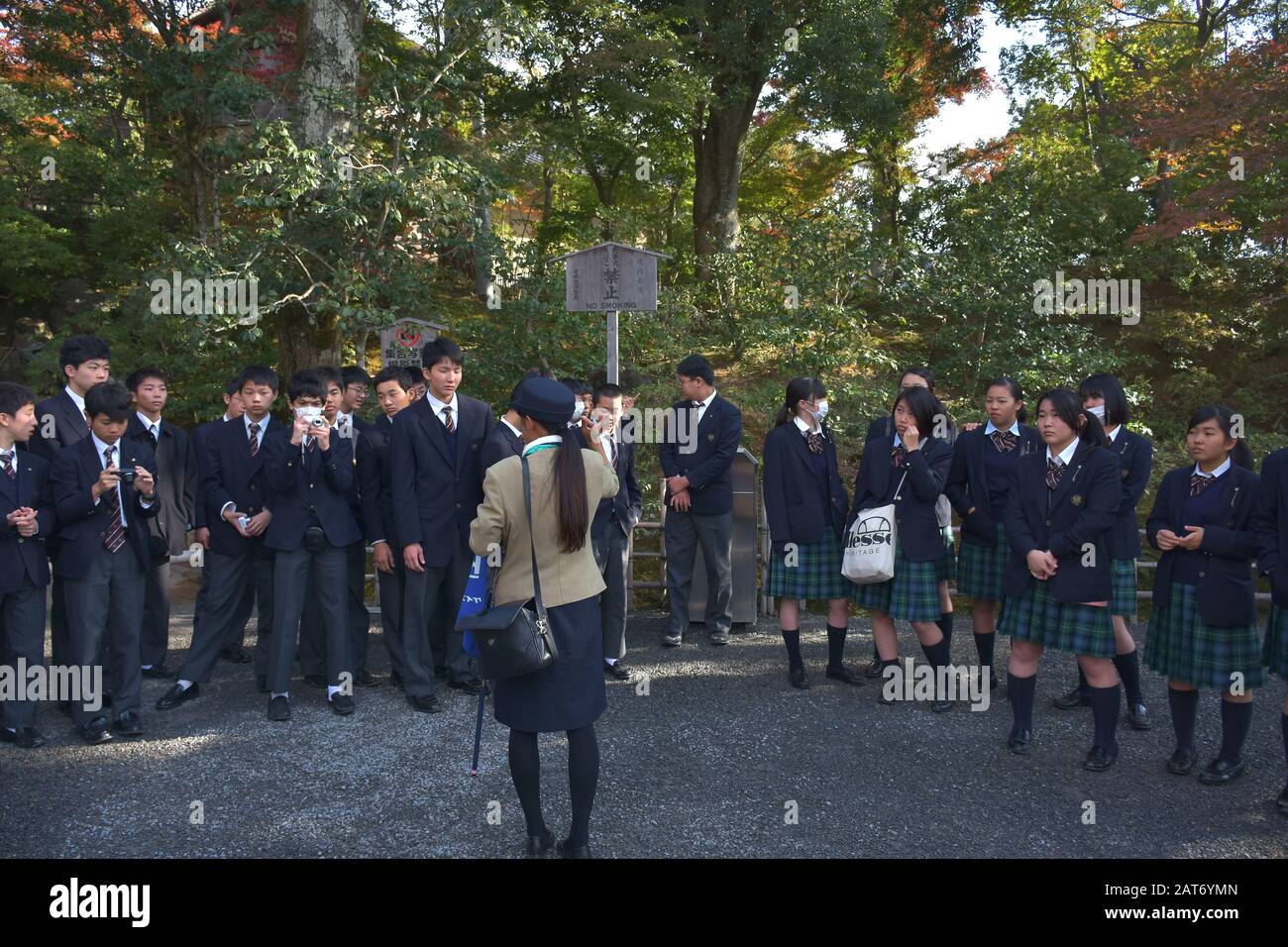 japanese people in typical clothes visit Kinkakuji temple Stock Photo ...