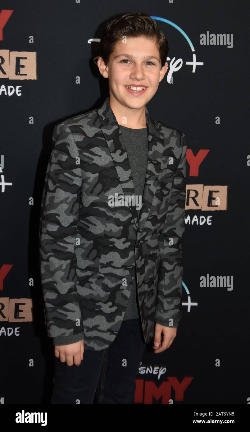 Los Angeles, California, USA 30th January 2020 Actor Jackson Dollinger ...