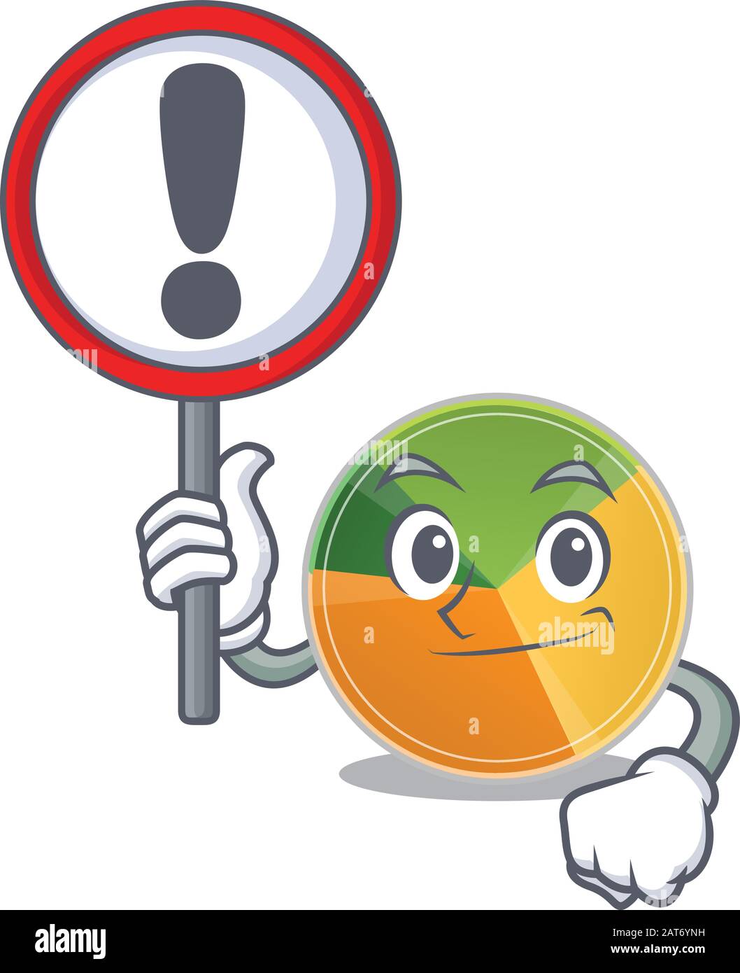 Pie chart multi colored Stock Vector Images - Alamy