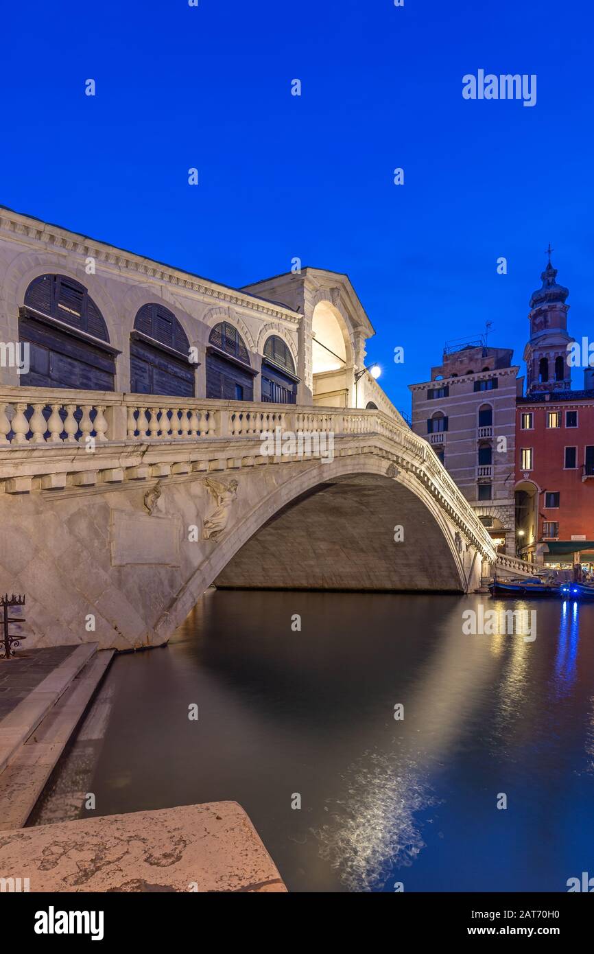 Famous bridge in venice hi-res stock photography and images - Alamy