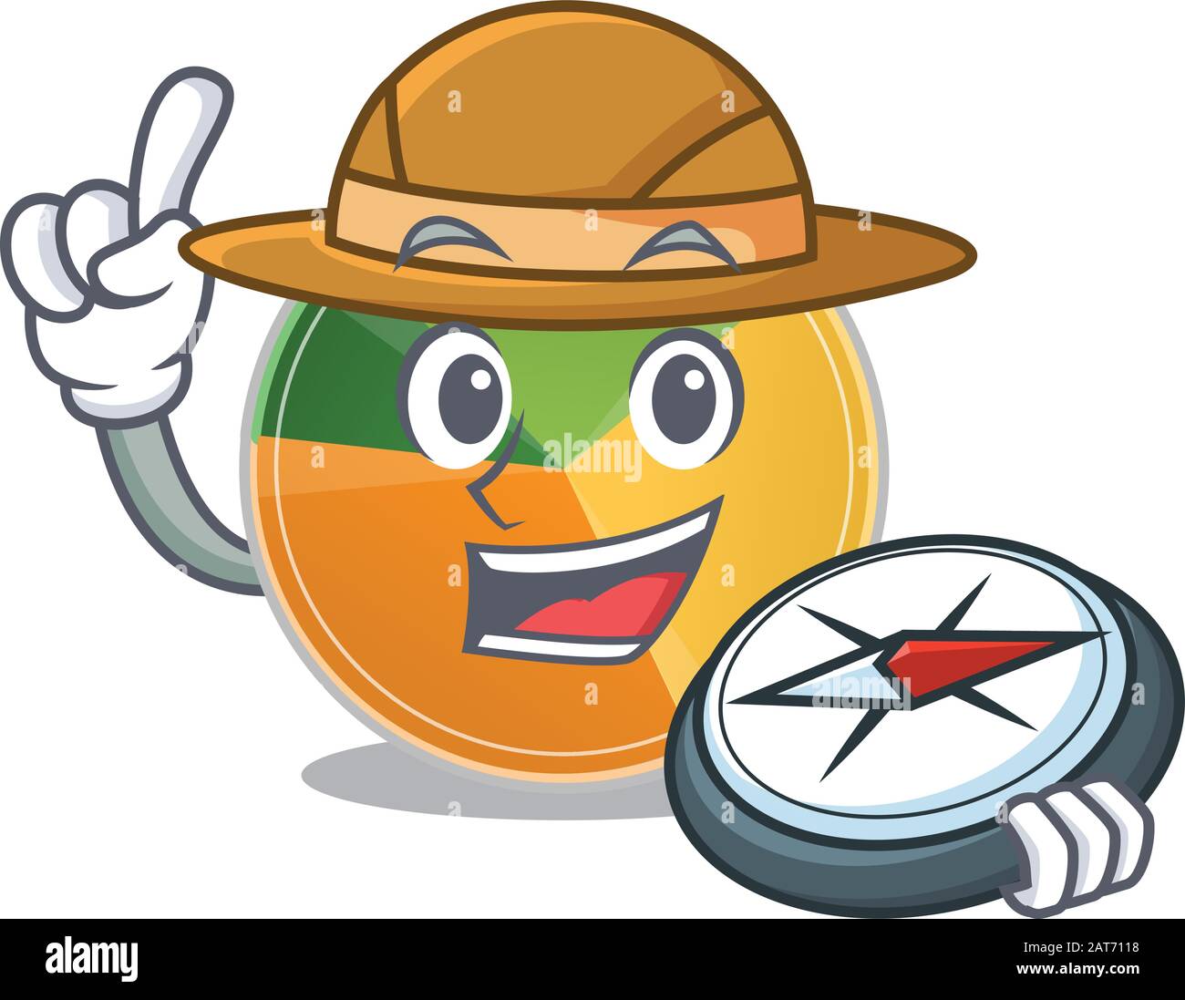 I pie chart Stock Vector Images - Alamy