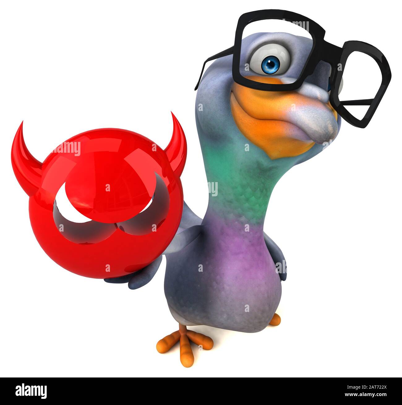 Evil pigeon Cut Out Stock Images & Pictures - Alamy