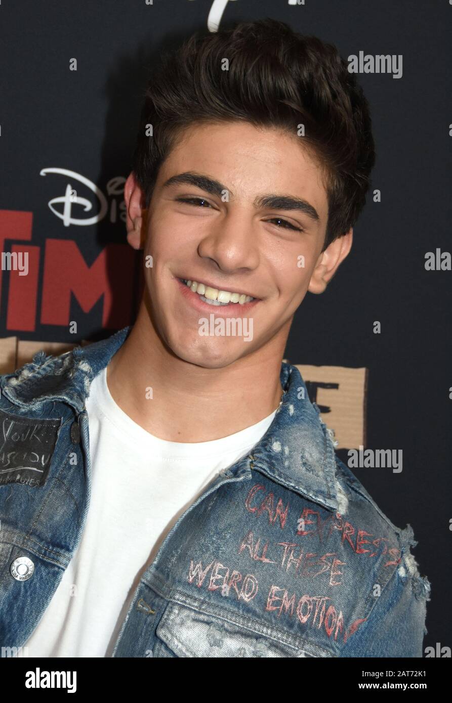 Los Angeles, California, USA 30th January 2020 Actor Brandon Rossel ...