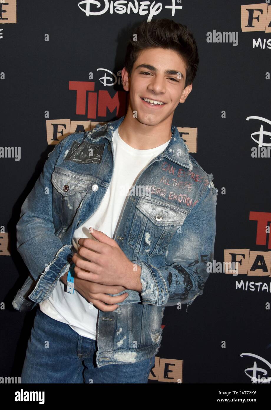 Los Angeles, California, USA 30th January 2020 Actor Brandon Rossel ...