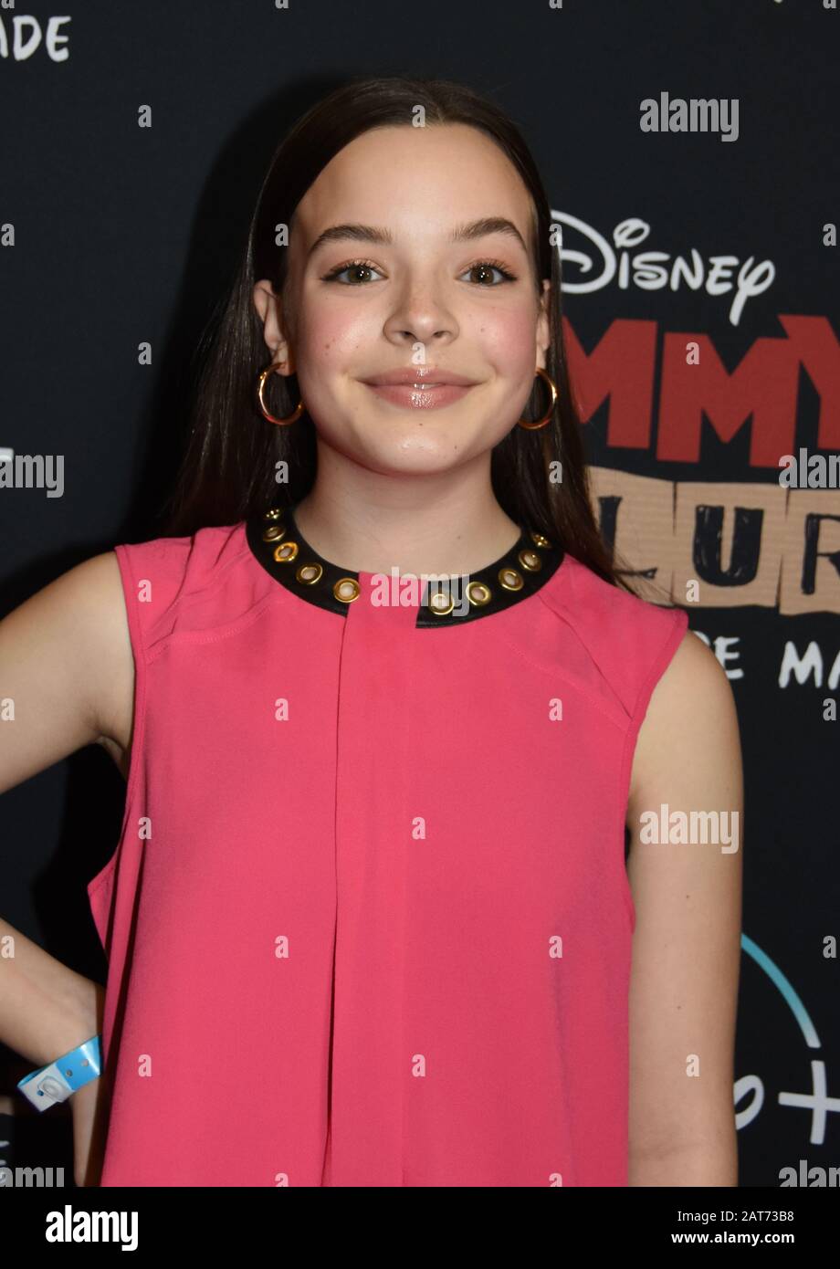 Los Angeles, California, USA 30th January 2020 Actress Amelia Wray ...