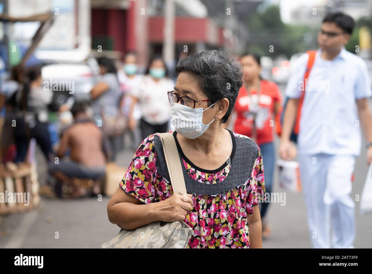 Cebu City, Philippines. 31st Jan, 2020. With the first confirmed case ...
