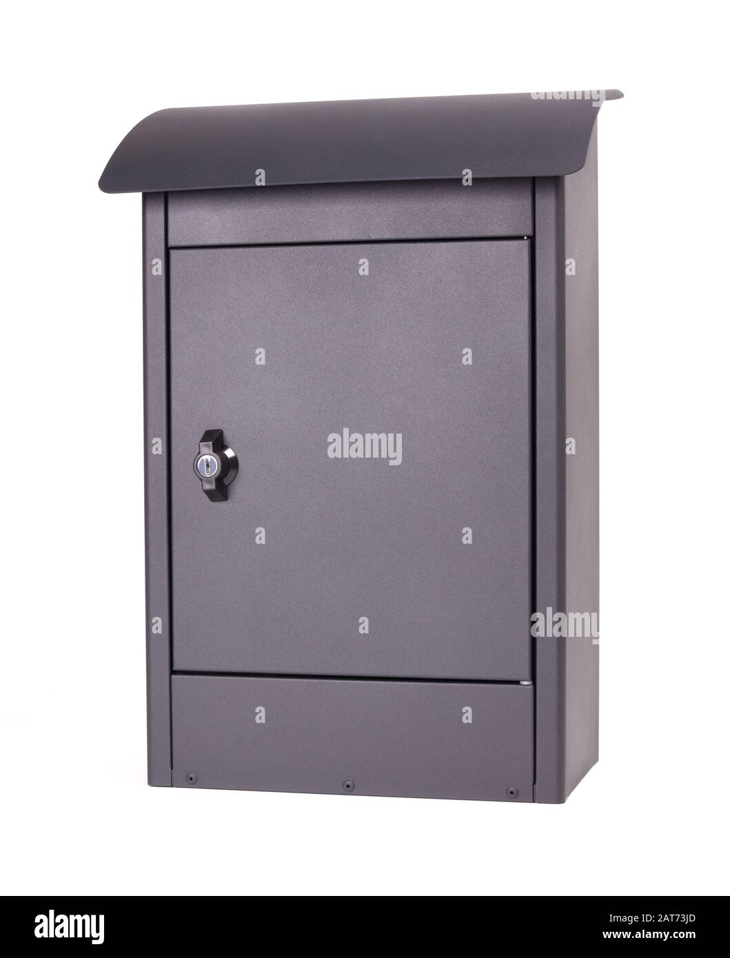 Modern letter-box isolated on a white background Stock Photo - Alamy