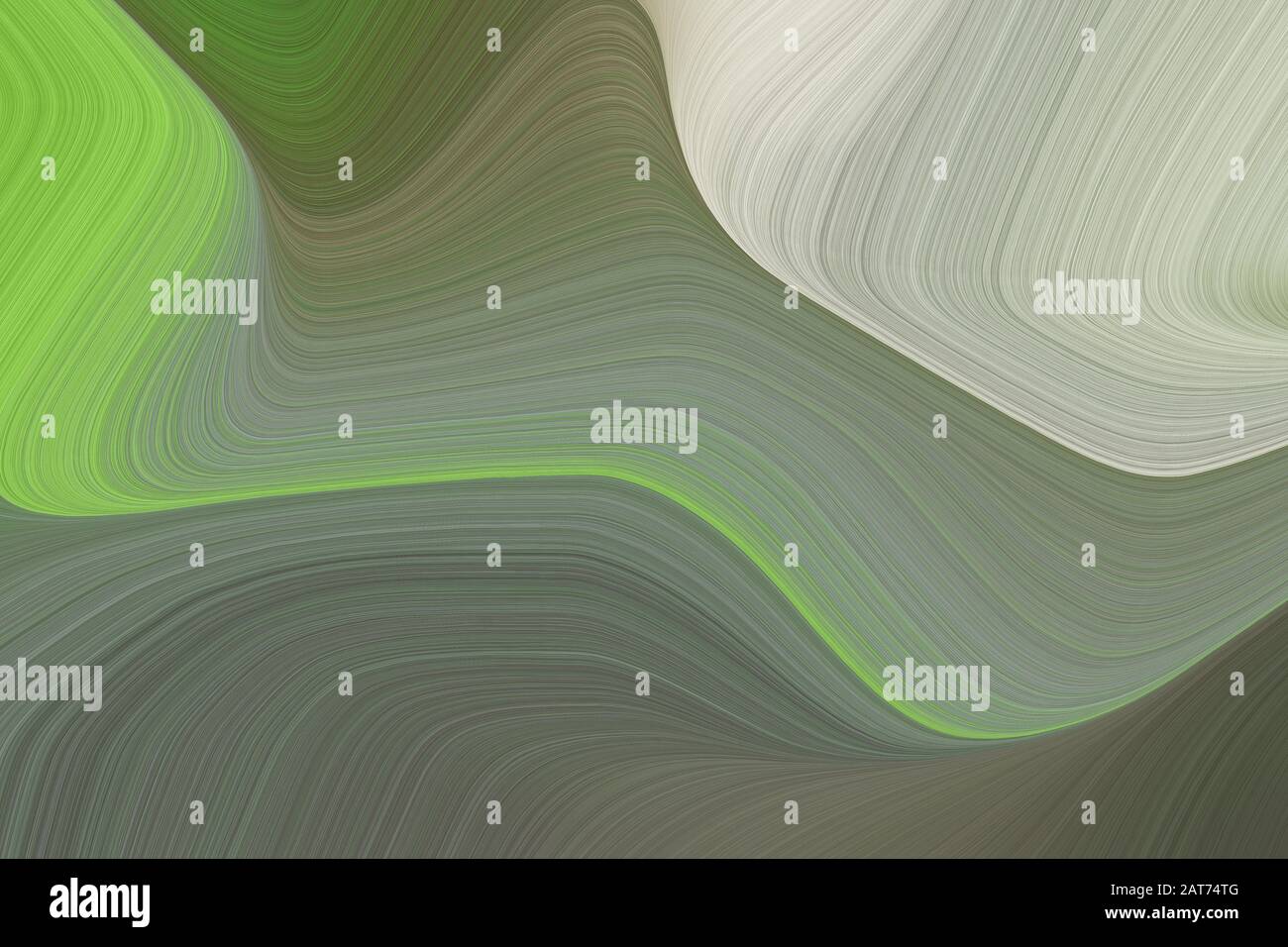 abstract fluid lines and waves design with dim gray, pastel gray and ...