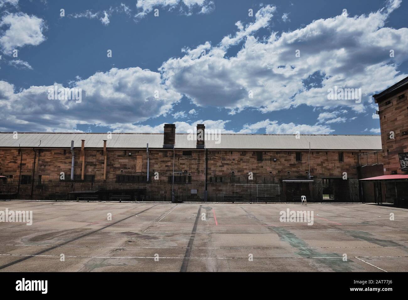 An exersize yeard at Parramatta Gaol is a heritage-listed former medium ...