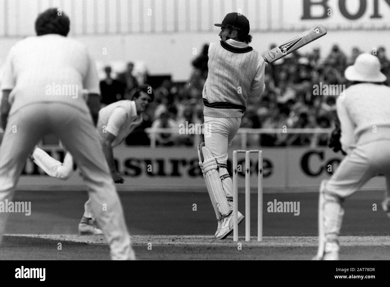 Allan Border 1988 Stock Photo - Alamy