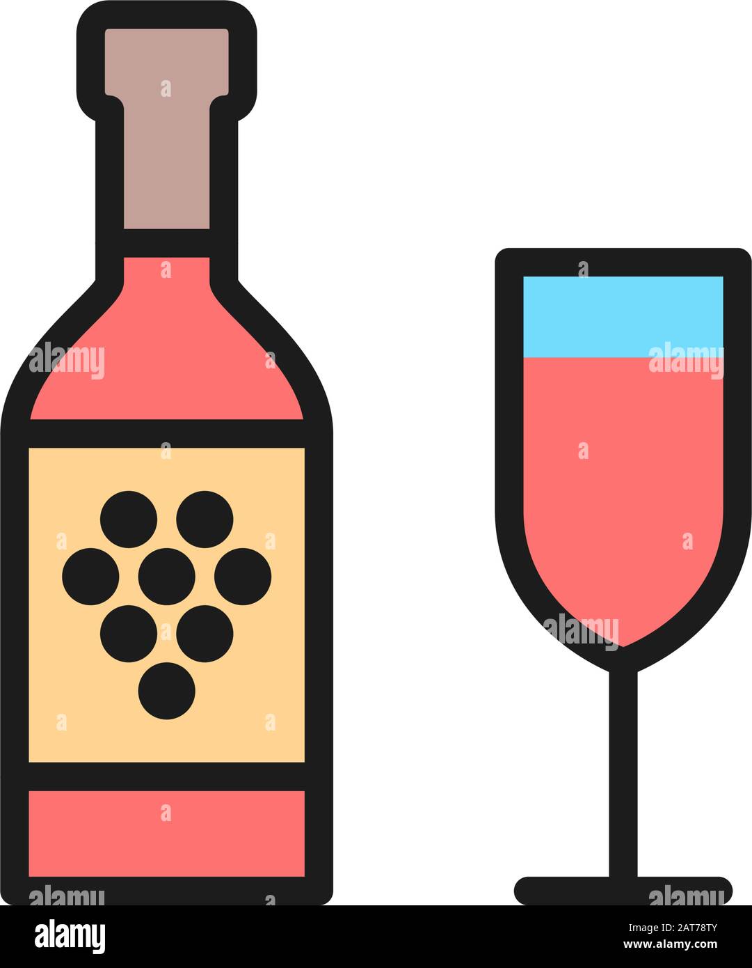 Wine Bottle Icon