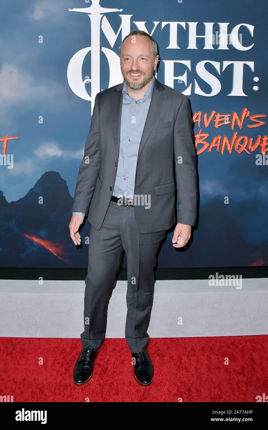 Jason Altman at the premiere of the Apple TV + series 'Mythic Quest ...