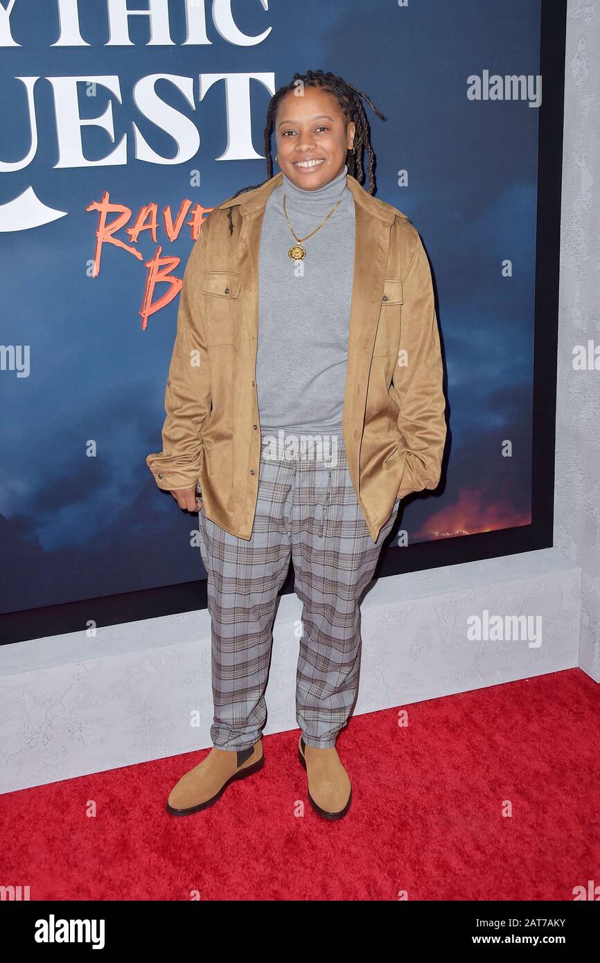 Los Angeles, USA. 29th Jan, 2020. Keyonna Taylor at the premiere of the ...