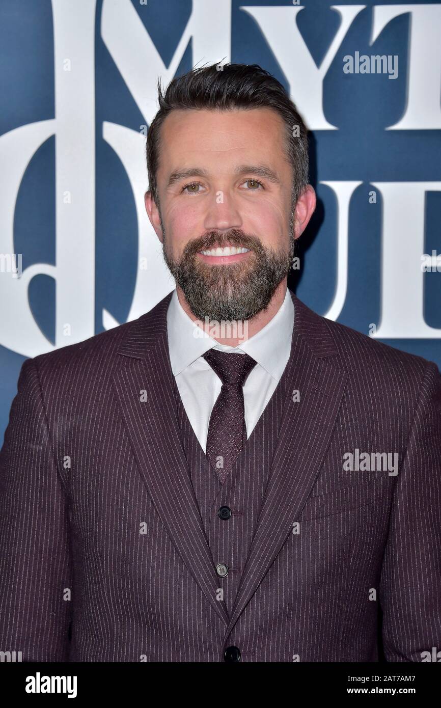 Rob McElhenney at the premiere of the Apple TV + series 'Mythic Quest ...