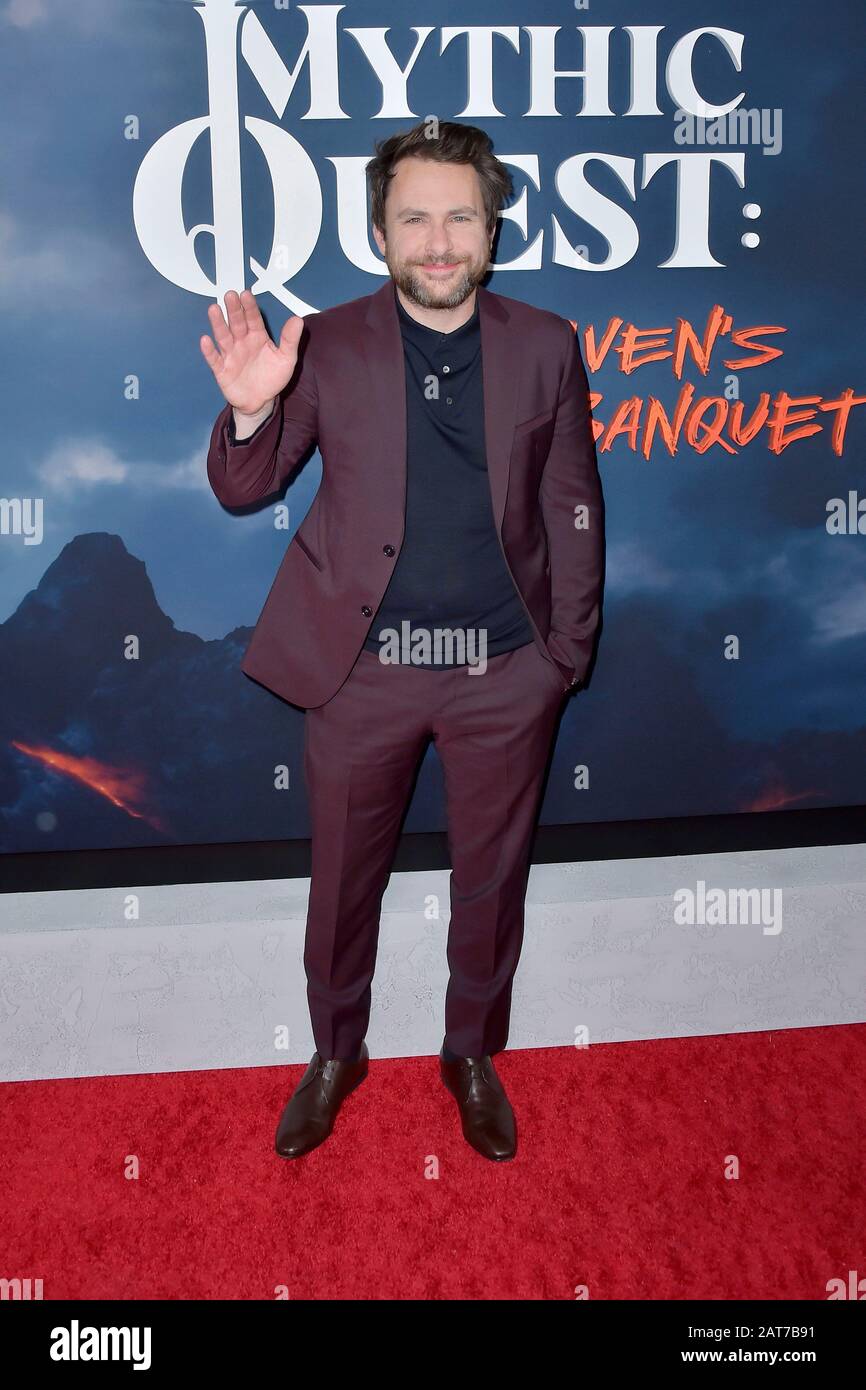 Los Angeles, USA. 29th Jan, 2020. Charlie Day at the premiere of the ...