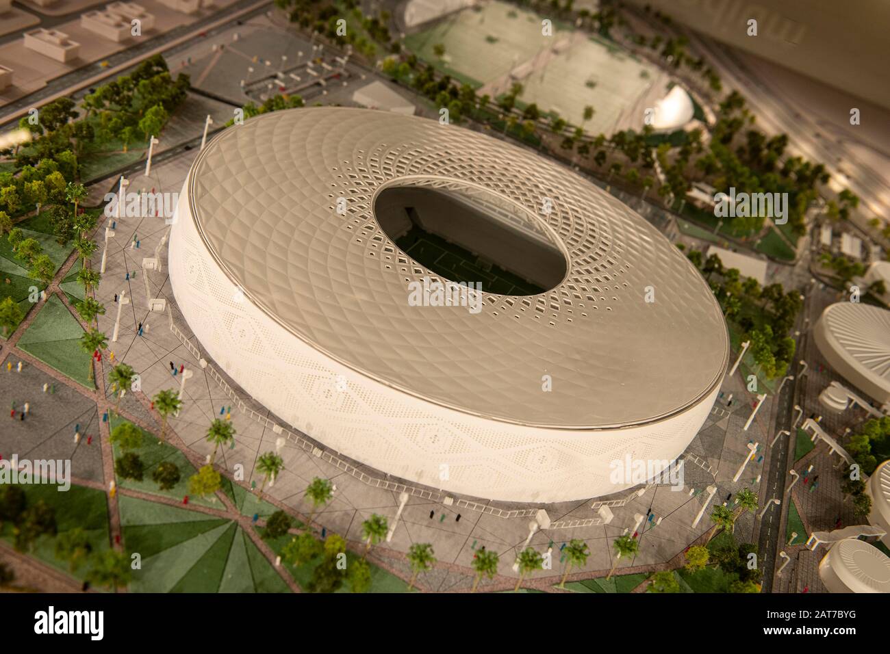 National museum of qatar overview hi-res stock photography and images ...