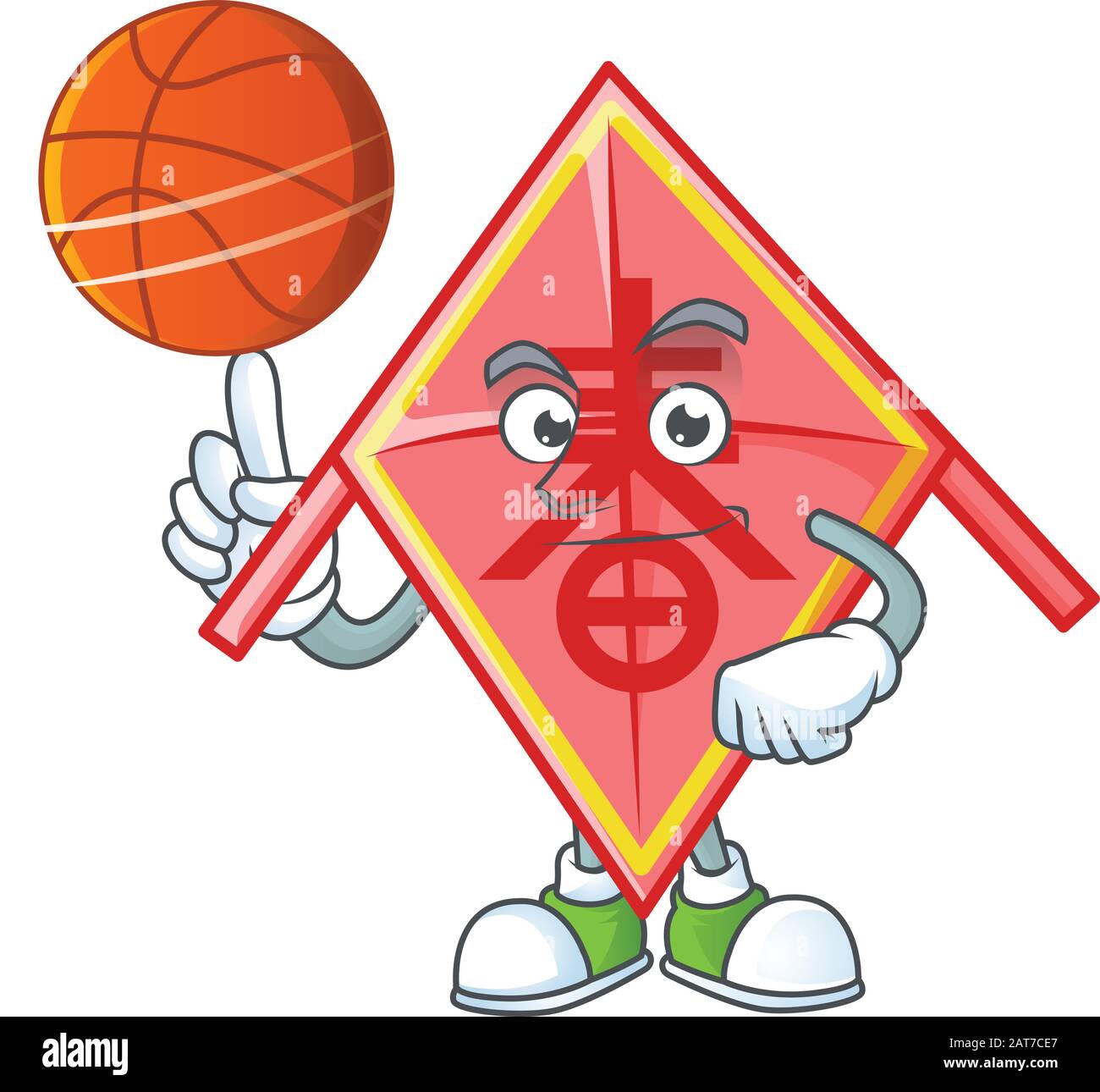 Chinese children playing basketball Stock Vector Images - Alamy